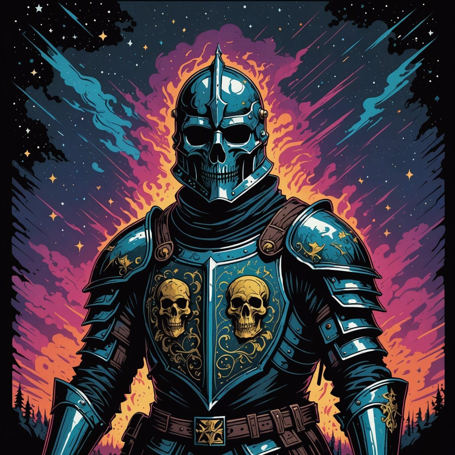 Death Knight - AI Generated Artwork - NightCafe Creator