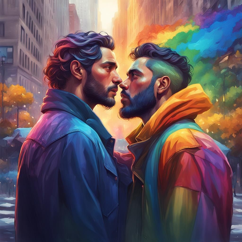 Lovers - AI Generated Artwork - NightCafe Creator