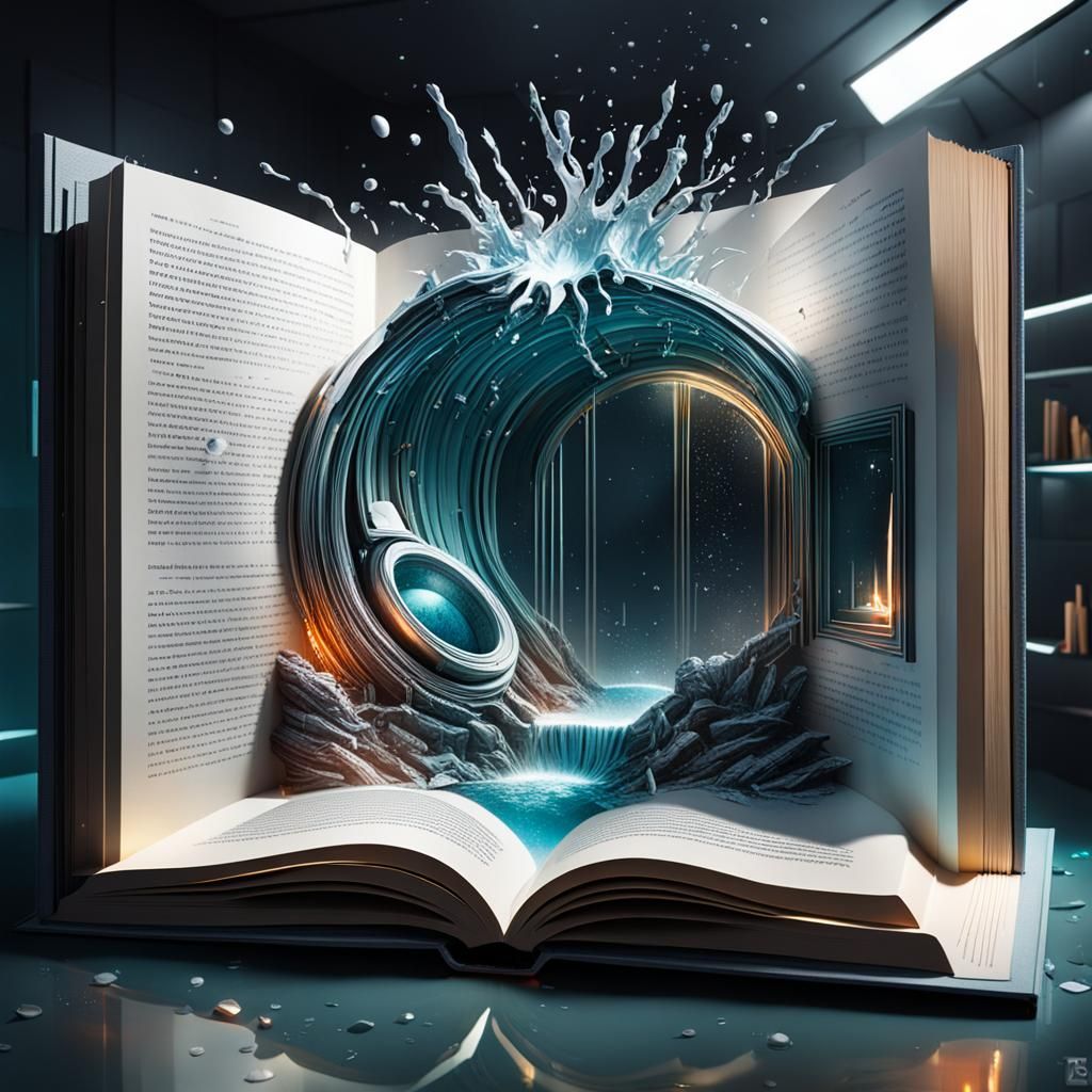 A Mysterious Book. - AI Generated Artwork - NightCafe Creator