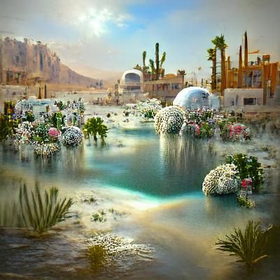 Oasis - AI Generated Artwork - NightCafe Creator