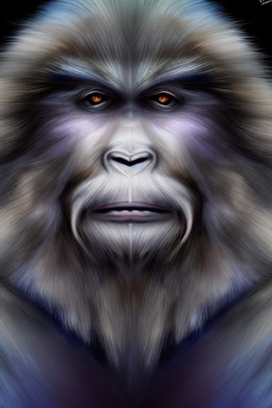 Yeti poses - AI Generated Artwork - NightCafe Creator