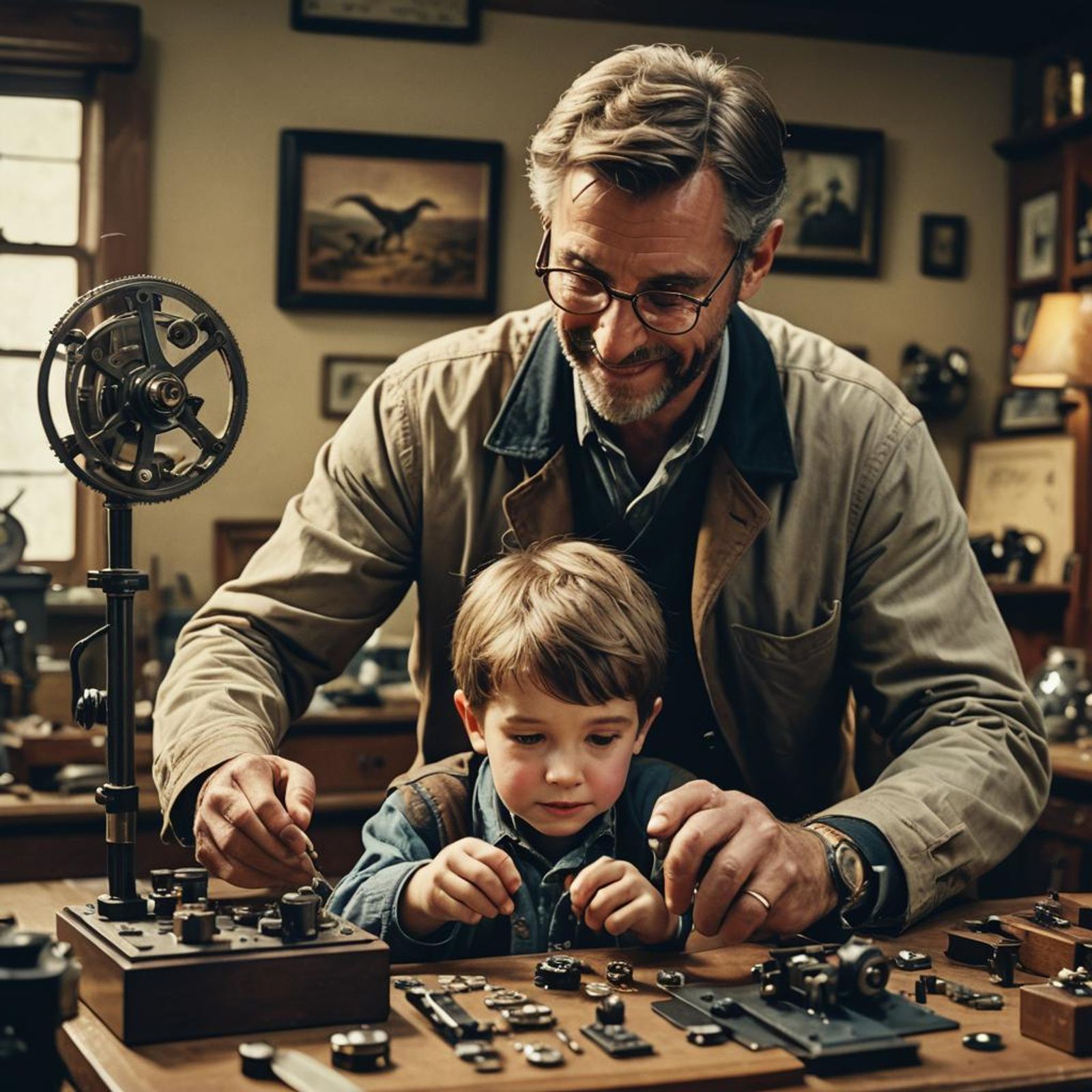 The Watchmaker's Apprentice - AI Generated Artwork - NightCafe Creator