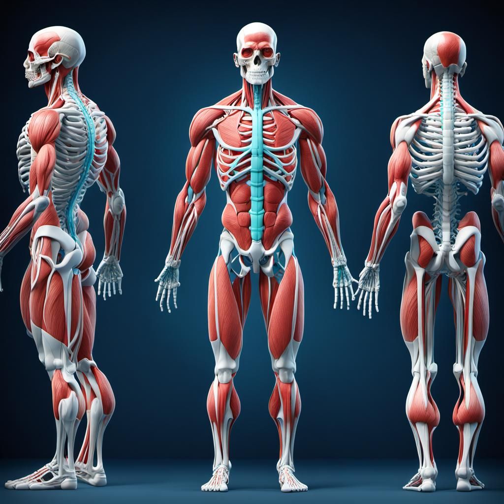 Corps humain. - AI Generated Artwork - NightCafe Creator