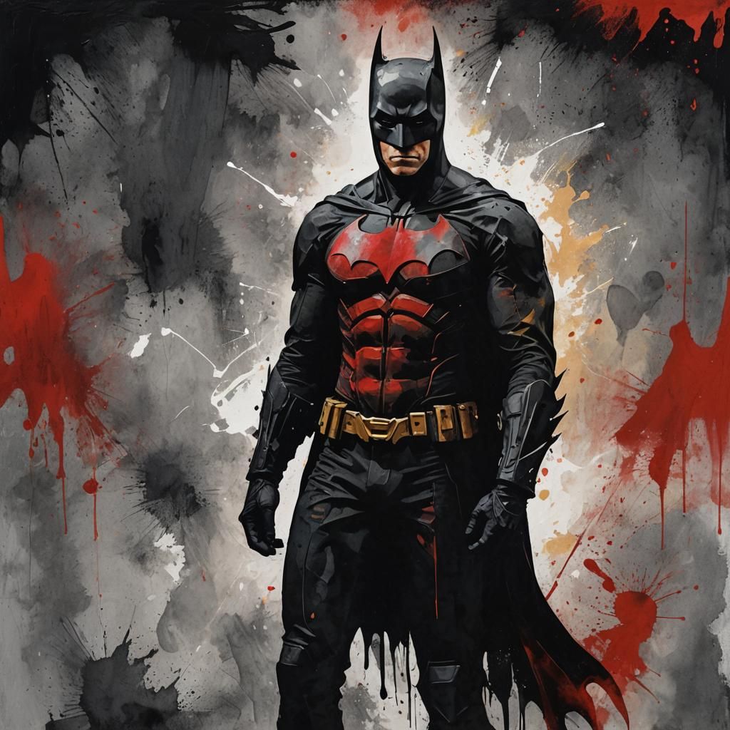 Heroes & Villains: Batman (b) - AI Generated Artwork - NightCafe Creator