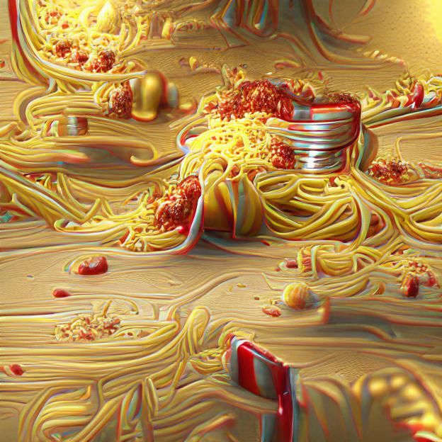 Delicious buttered spaghetti - AI Generated Artwork - NightCafe Creator