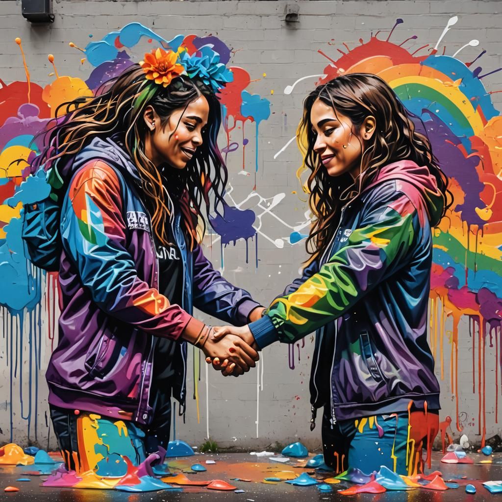 Pride & unity - AI Generated Artwork - NightCafe Creator