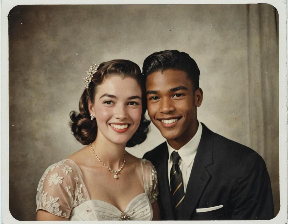 AT THE PROM - AI Generated Artwork - NightCafe Creator