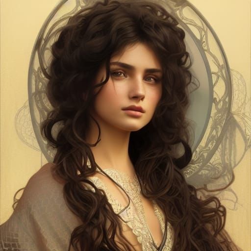 Beautiful young gypsy - AI Generated Artwork - NightCafe Creator