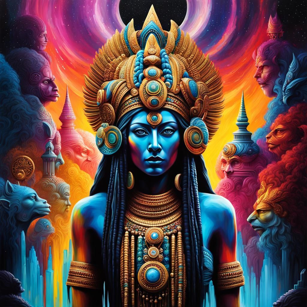 Ninhursag, Our Lady of the Mountain - AI Generated Artwork - NightCafe ...