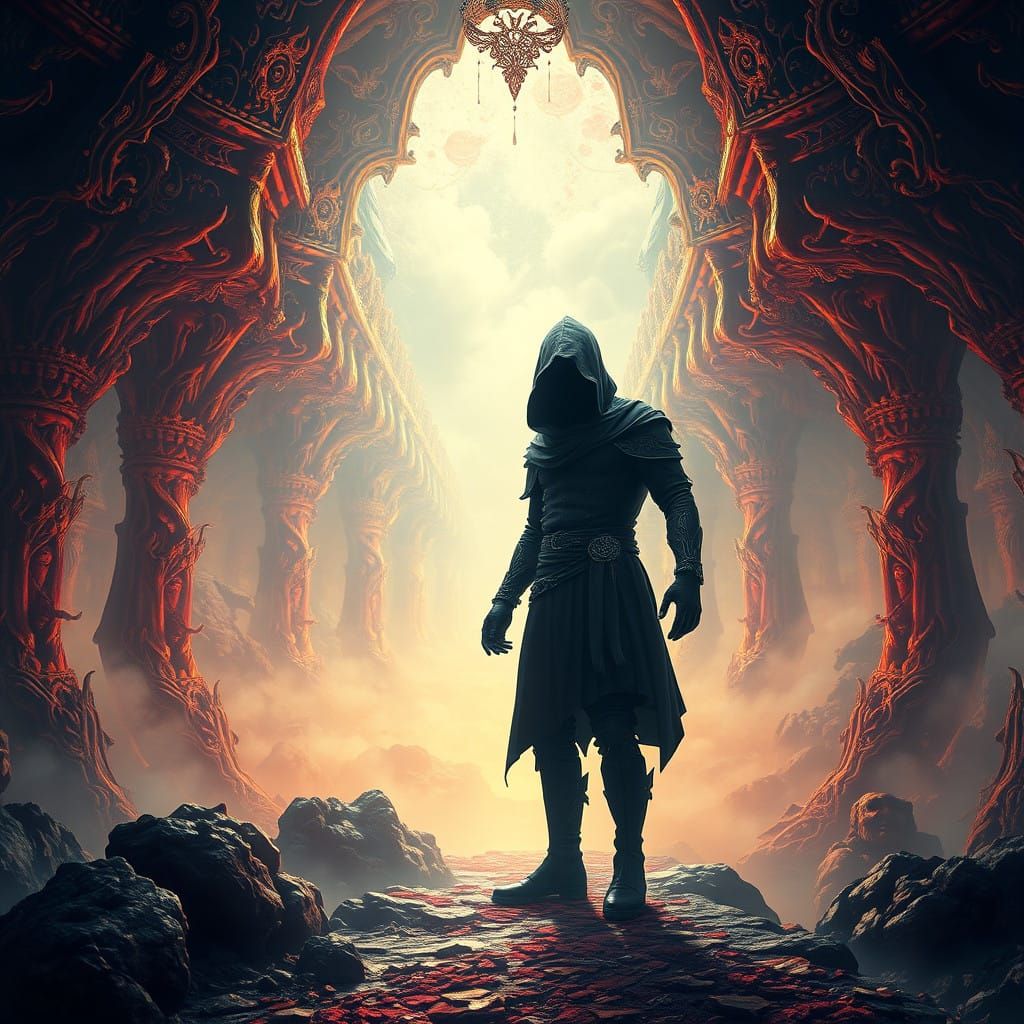 No-face man - Mysterious Figure in Fantastical Realm