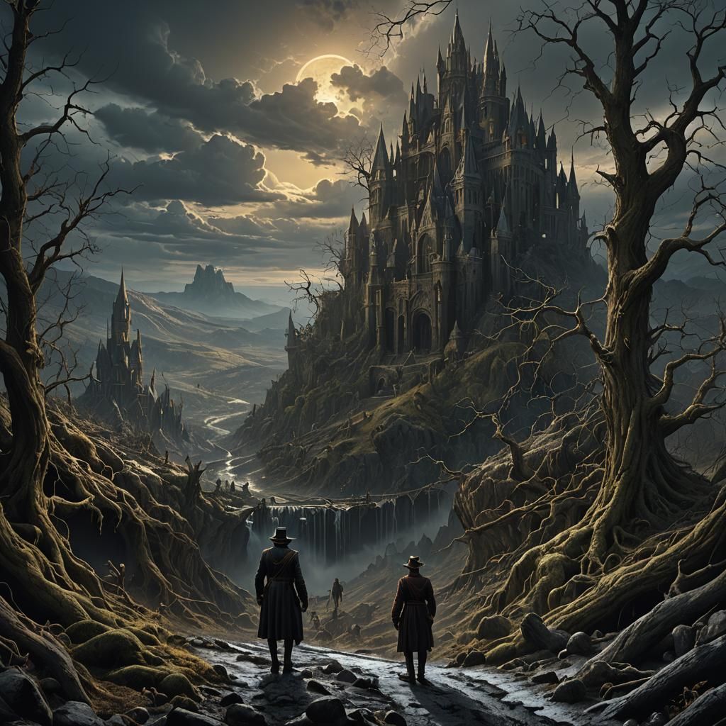 A Foreboding Sight - AI Generated Artwork - NightCafe Creator