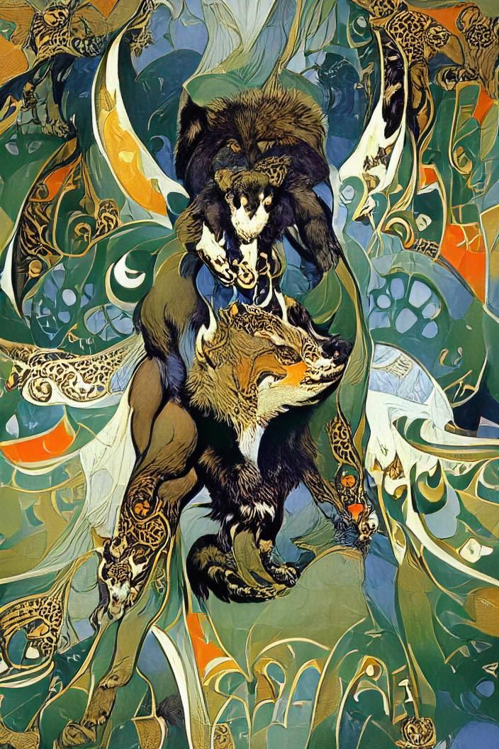 Fenrir M7 - AI Generated Artwork - NightCafe Creator