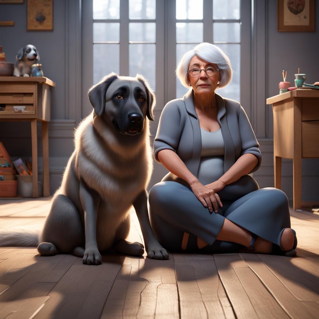 Marla & Farley - AI Generated Artwork - NightCafe Creator