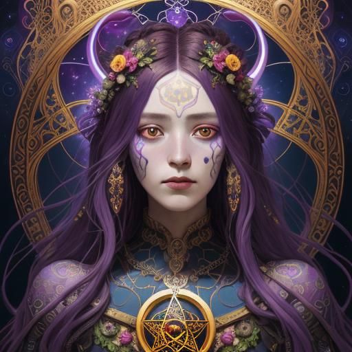 Cosmic Spring Equinox - AI Generated Artwork - NightCafe Creator