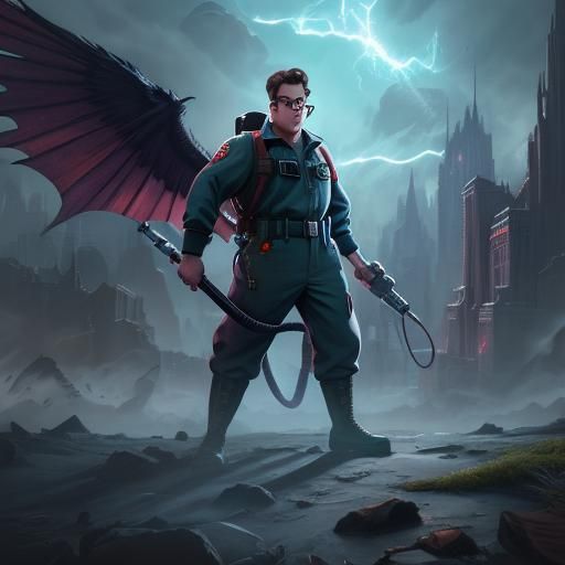 Male Ghostbusters 1984 - AI Generated Artwork - NightCafe Creator