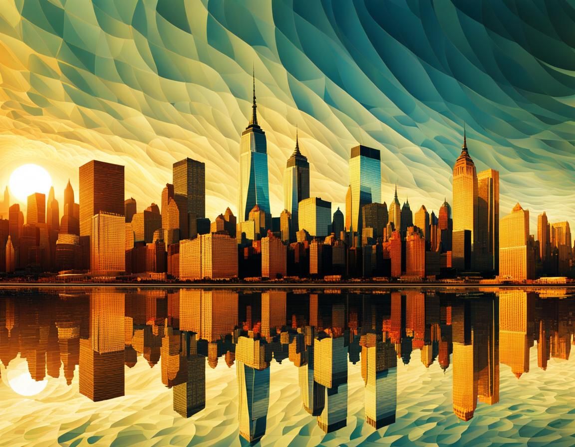 New York City - AI Generated Artwork - NightCafe Creator