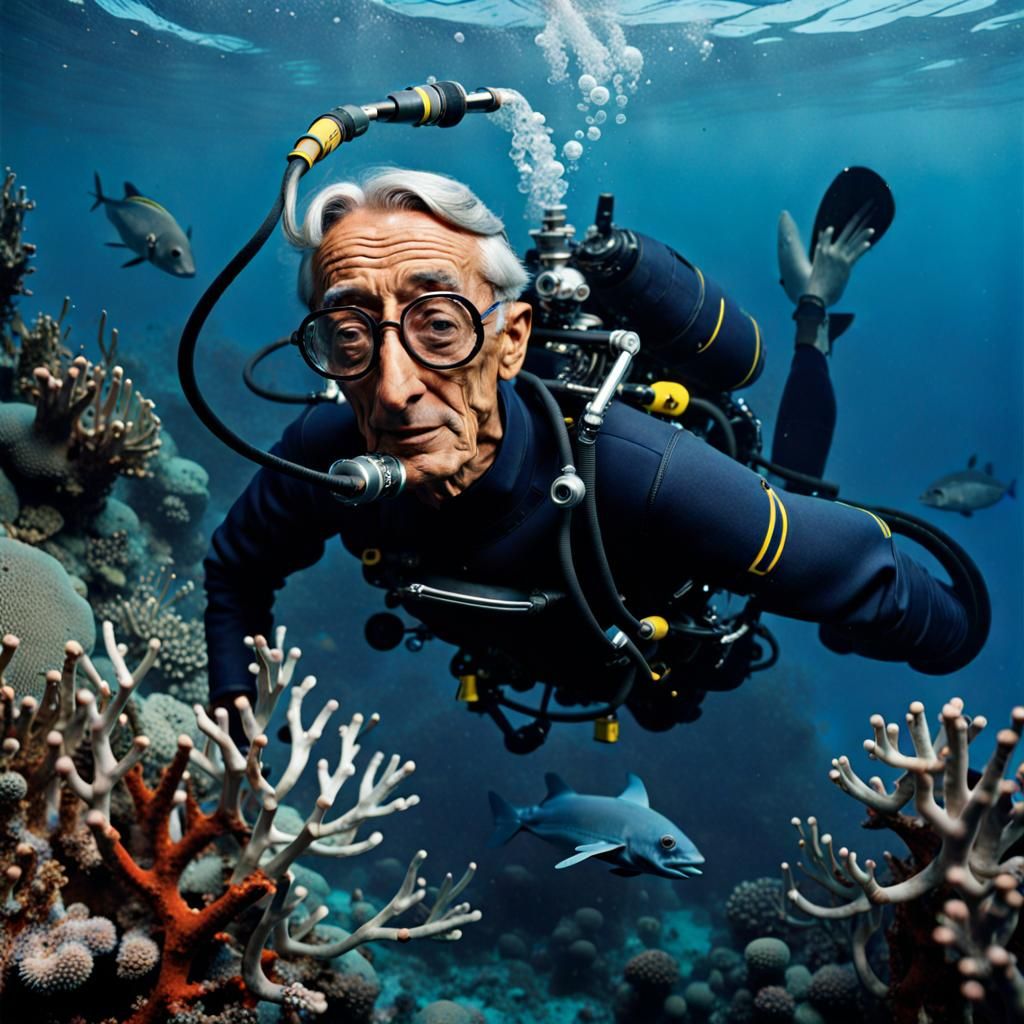 Jacques Cousteau: A Pioneer of Underwater Exploration - AI Generated ...