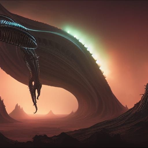 alien - AI Generated Artwork - NightCafe Creator