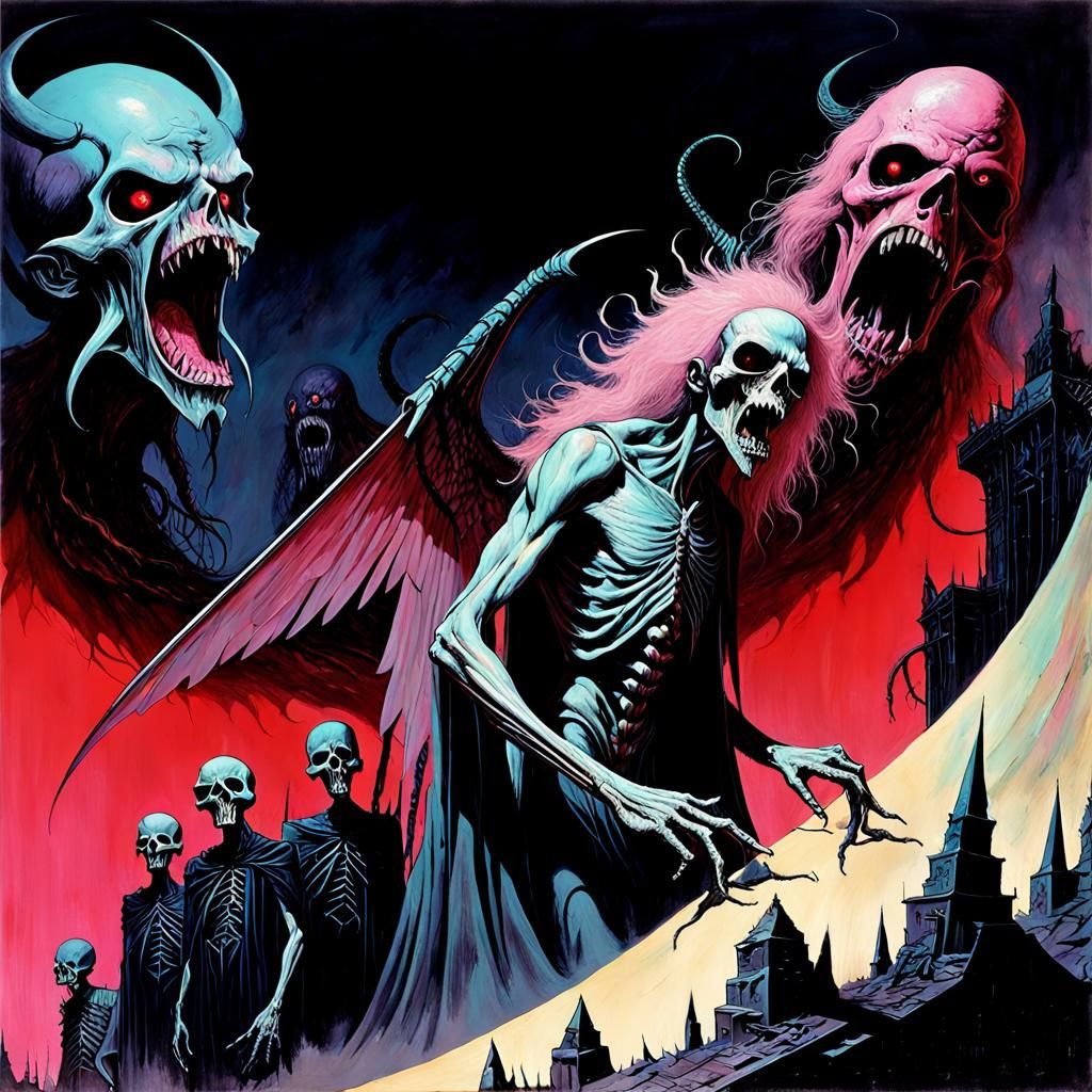 Eternal Doom - AI Generated Artwork - NightCafe Creator