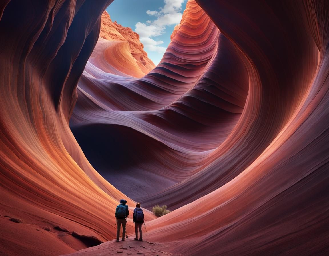 Canyon in Arizona - AI Generated Artwork - NightCafe Creator