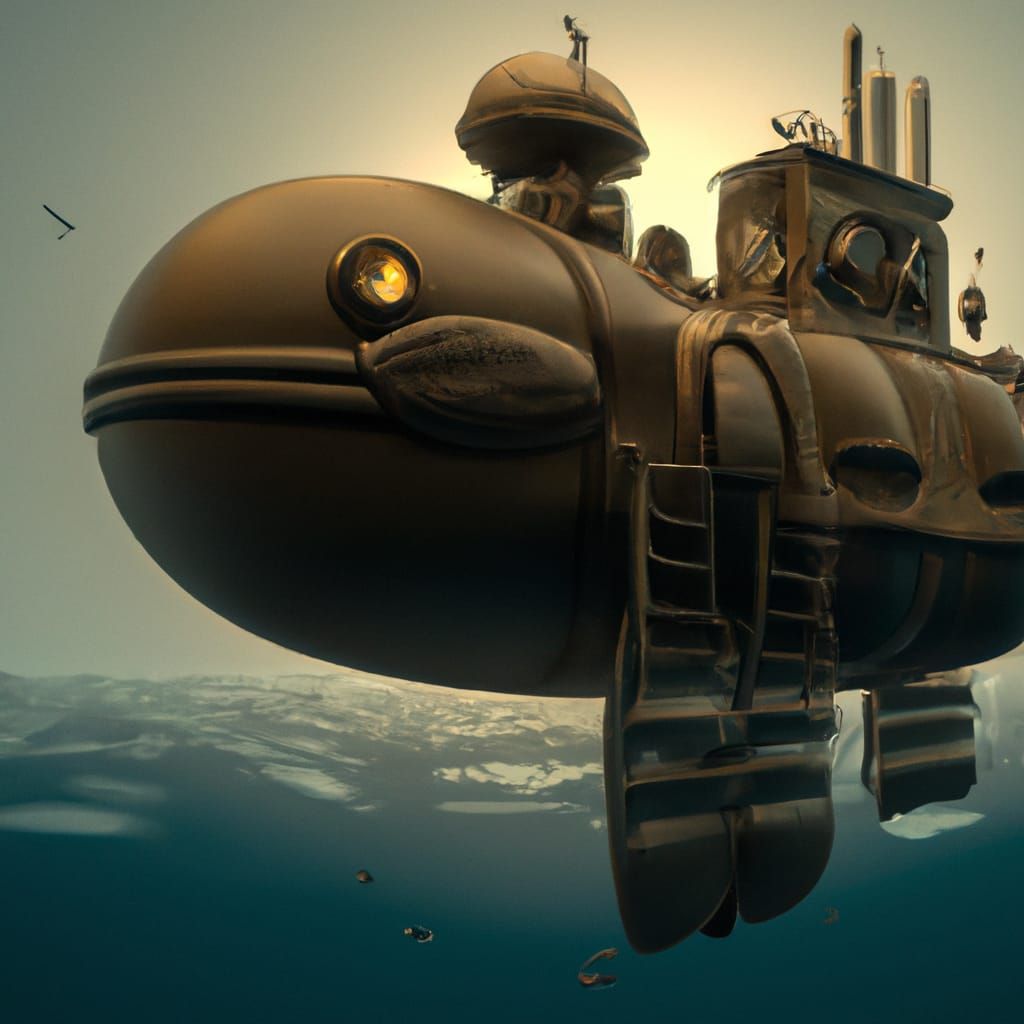 A Third World Order mocks me aboard the tiny submarine, intricately ...