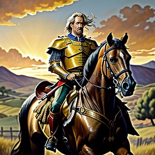 Don Quijote de la Mancha - Don Quixote Rides into the Sunset...