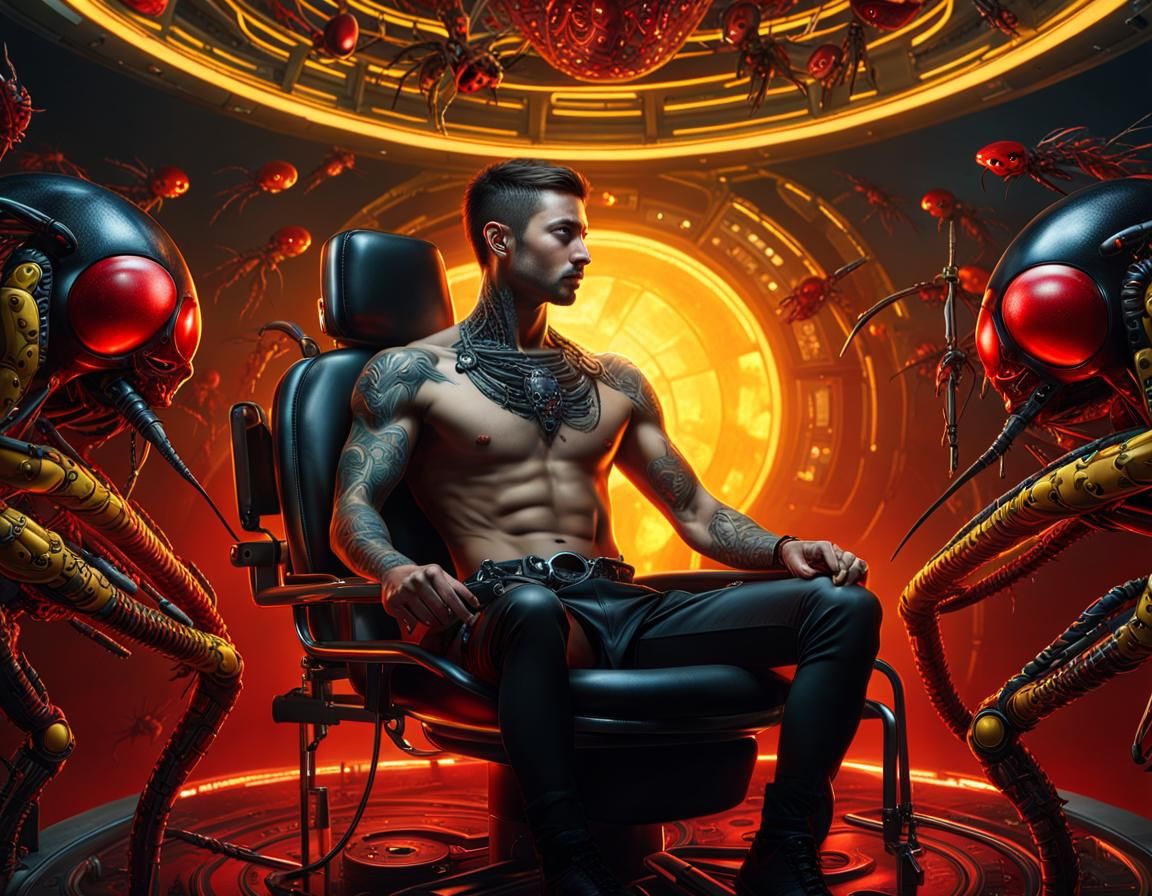 Alien experiment - AI Generated Artwork - NightCafe Creator