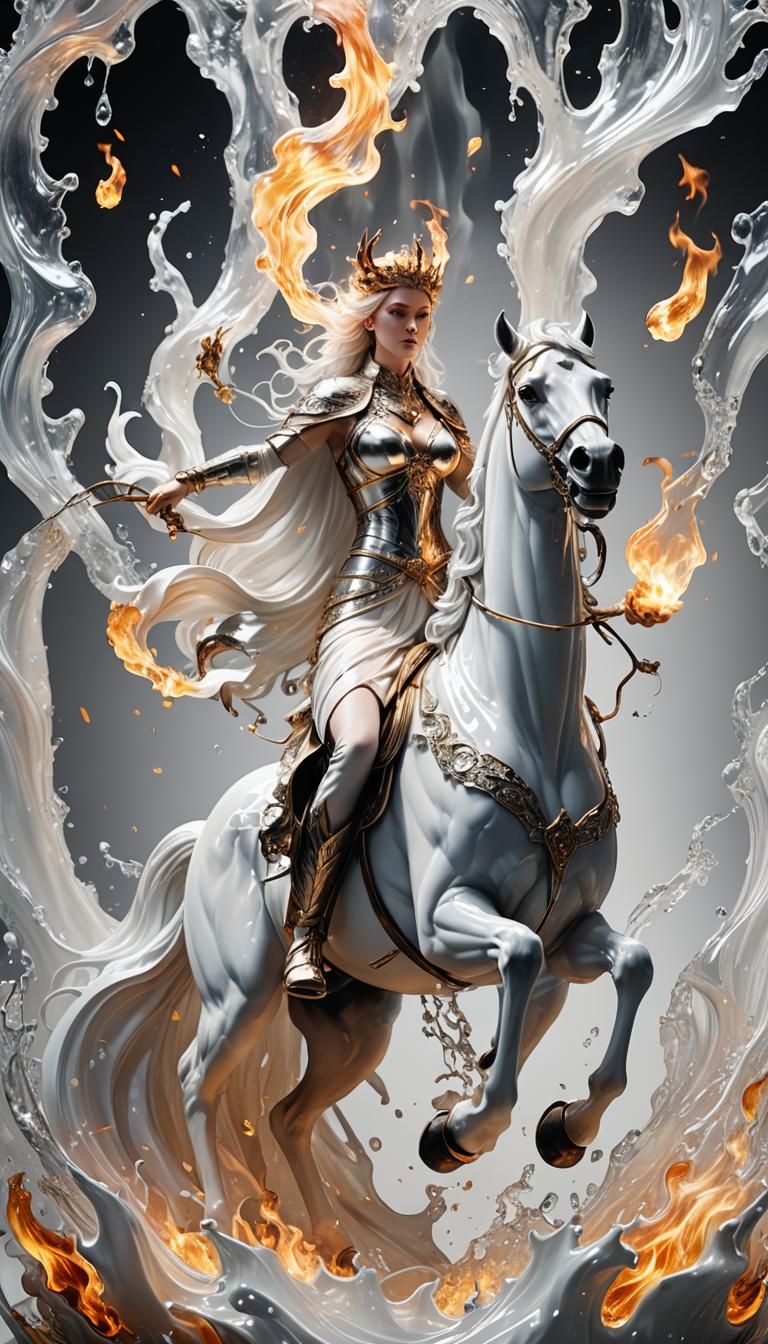 fire rider - AI Generated Artwork - NightCafe Creator