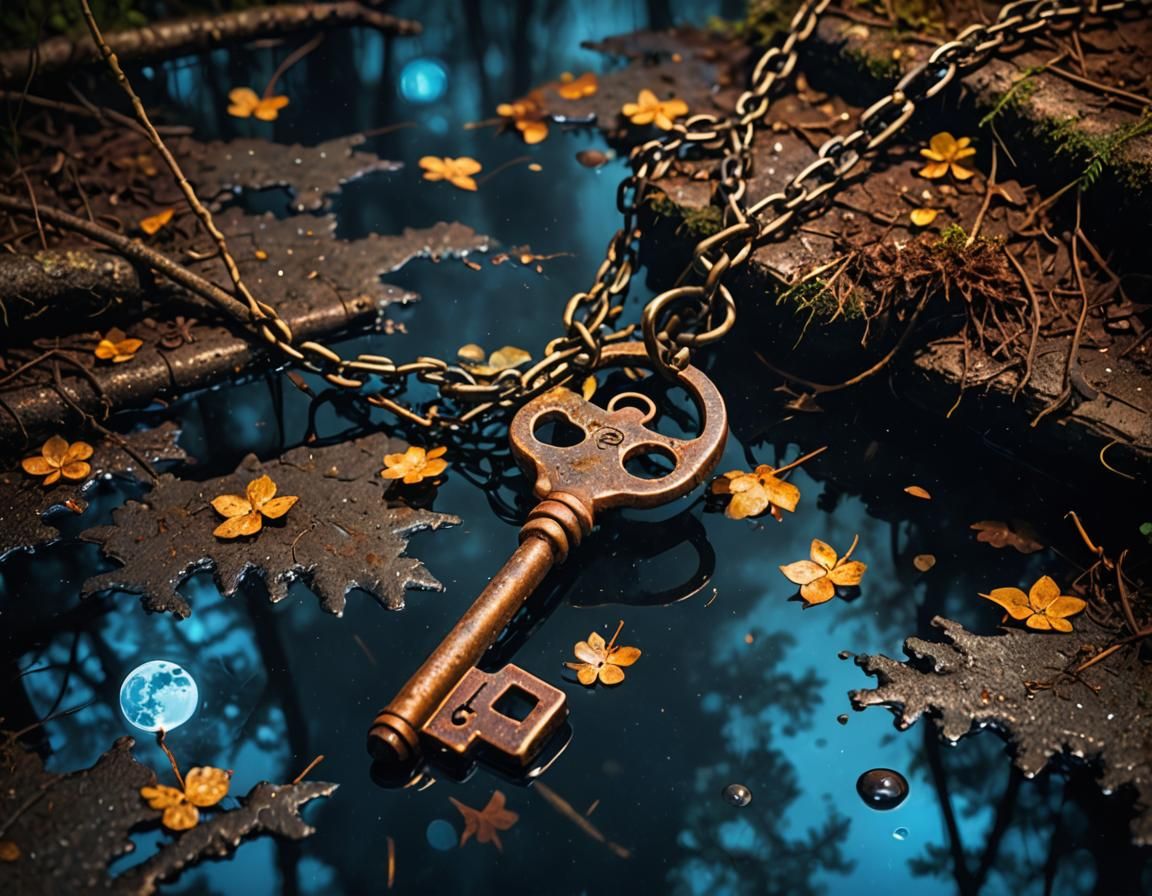 Dropped Key - AI Generated Artwork - NightCafe Creator