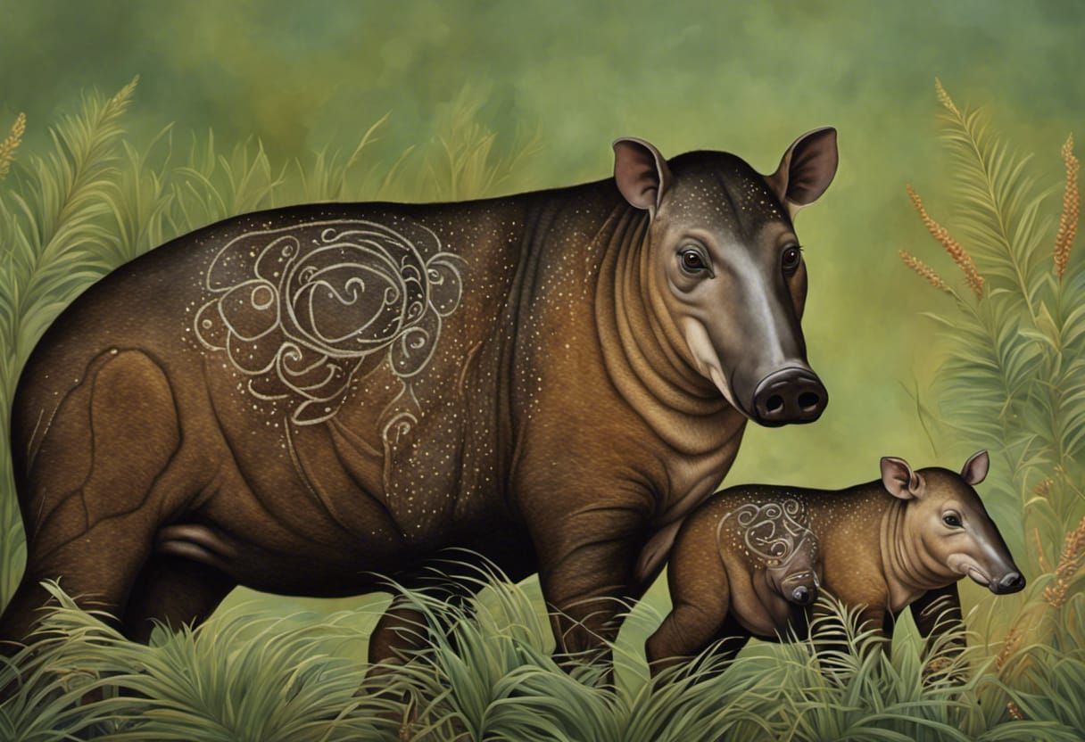 Baird's Tapir - AI Generated Artwork - NightCafe Creator