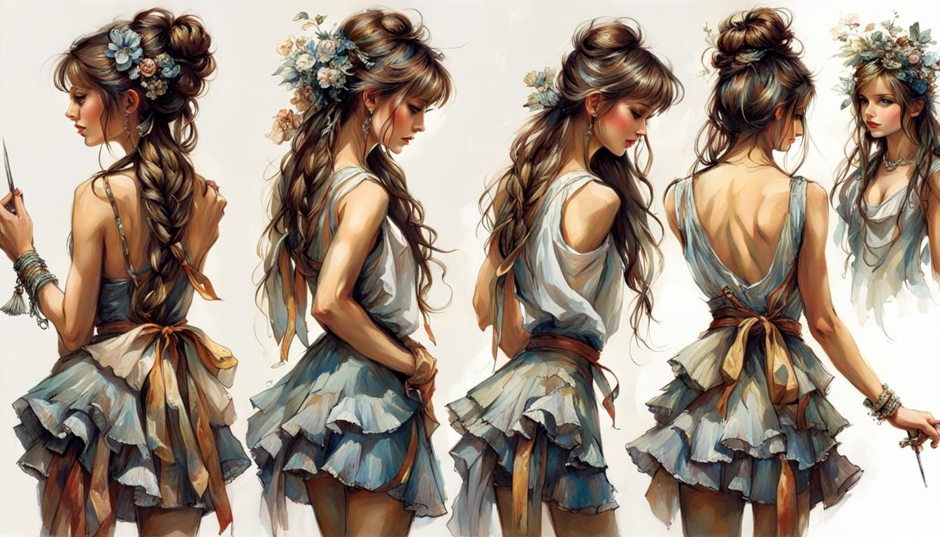 Poses - AI Generated Artwork - NightCafe Creator