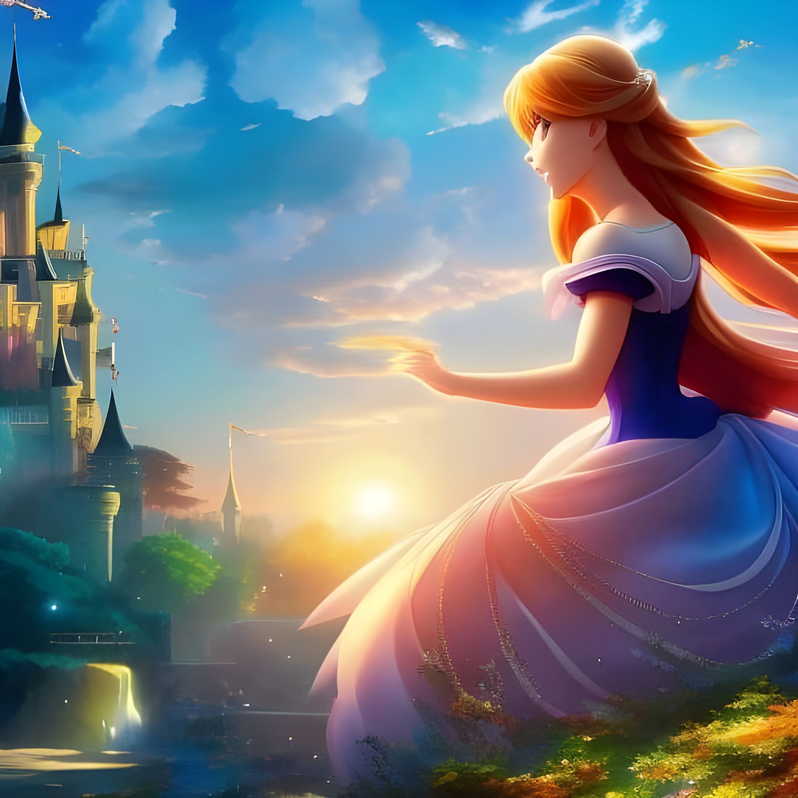 Cinderella - AI Generated Artwork - NightCafe Creator