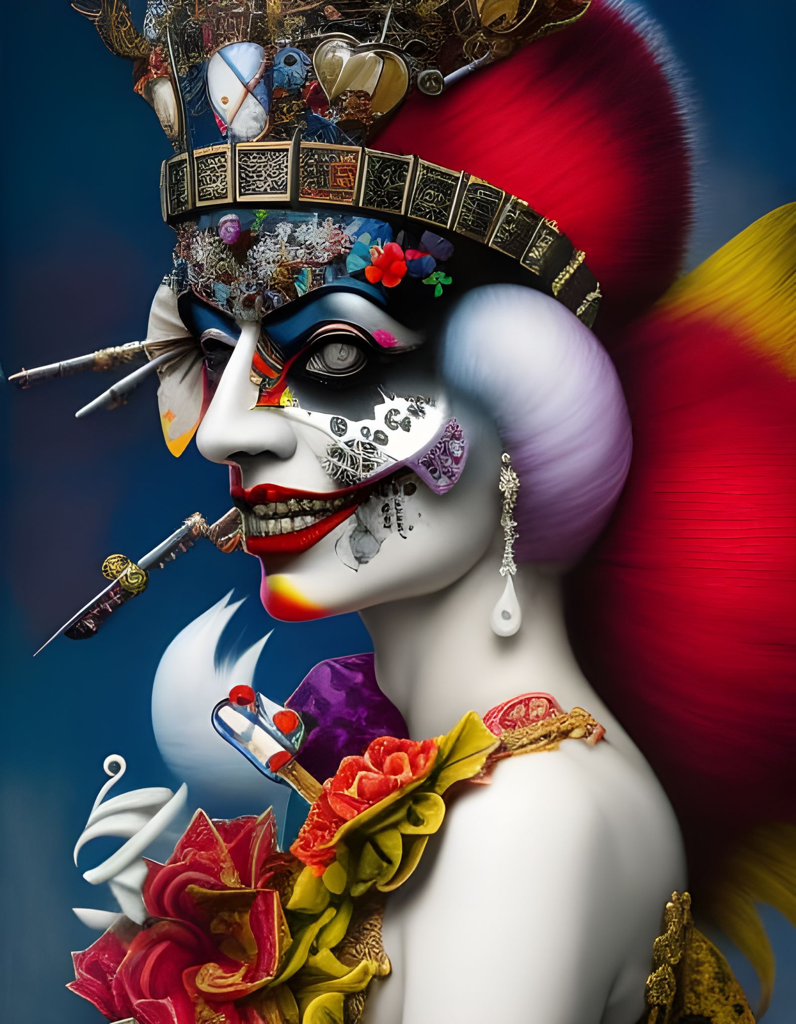 Crazy!!! * - AI Generated Artwork - NightCafe Creator