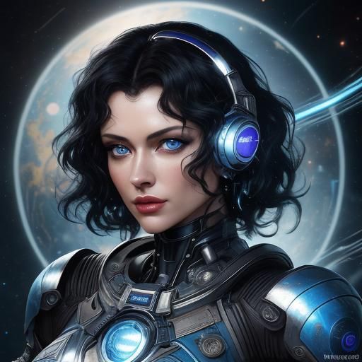 Humanoid Soldier Stephanie - AI Generated Artwork - NightCafe Creator