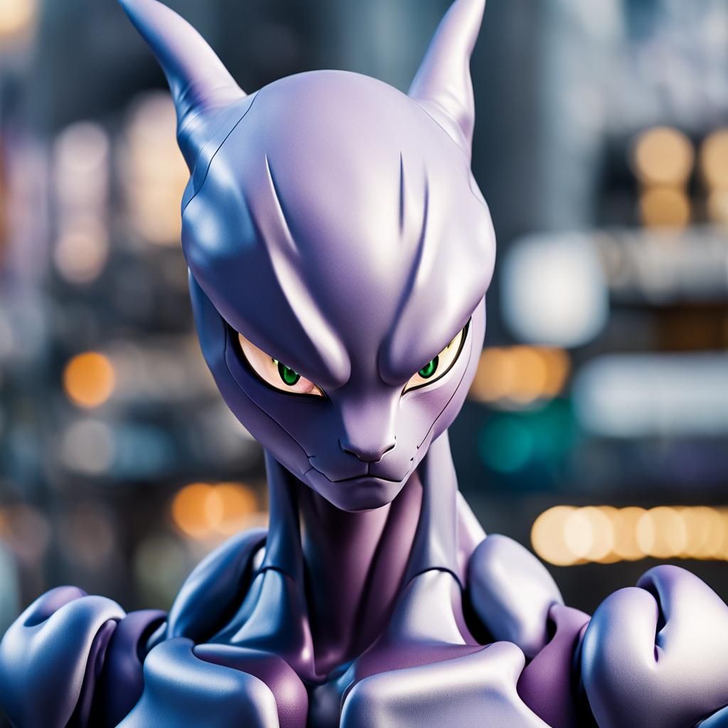 Mewtwo Interview - AI Generated Artwork - NightCafe Creator