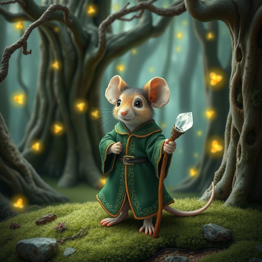 The Green Wizard of the Forest - The Green Wizard of the Fo...