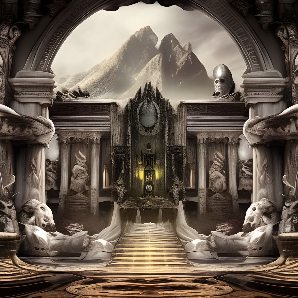 Mythic Legendary God of Macabre - AI Generated Artwork - NightCafe Creator