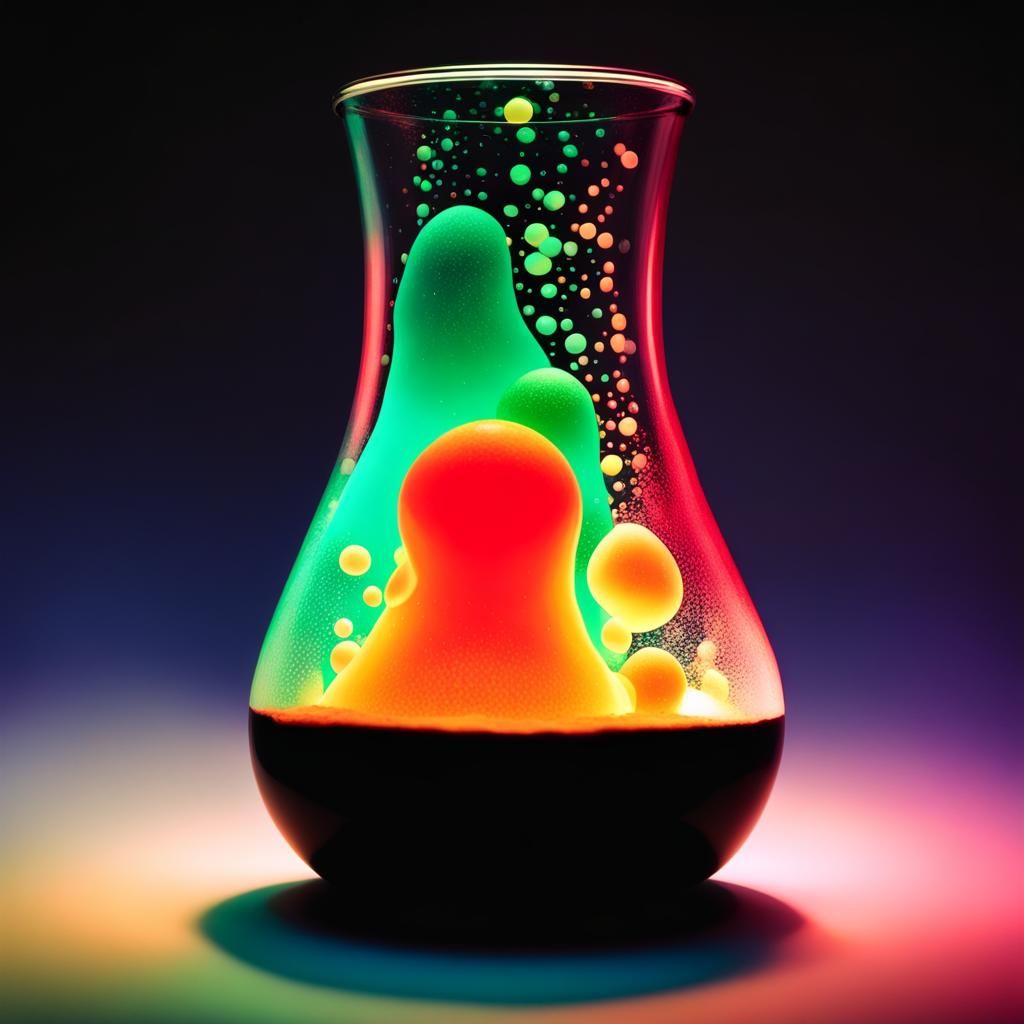 Lava lamp blobs - AI Generated Artwork - NightCafe Creator