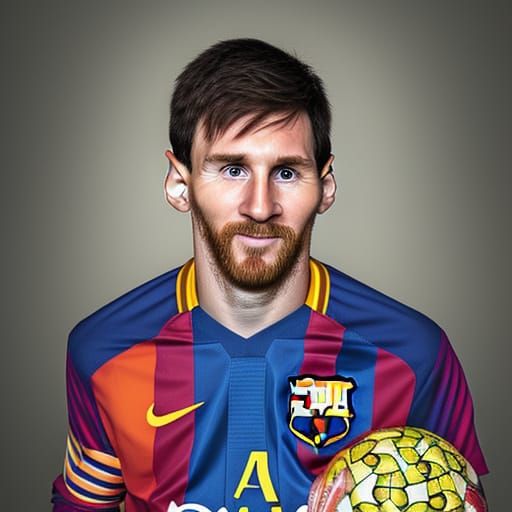 Messi - AI Generated Artwork - NightCafe Creator