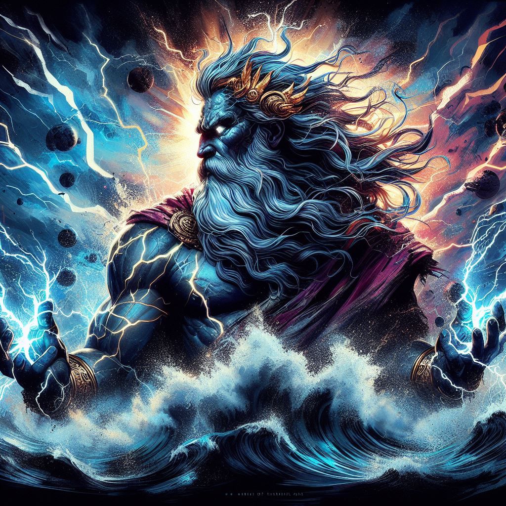 Mighty Zeus - AI Generated Artwork - NightCafe Creator