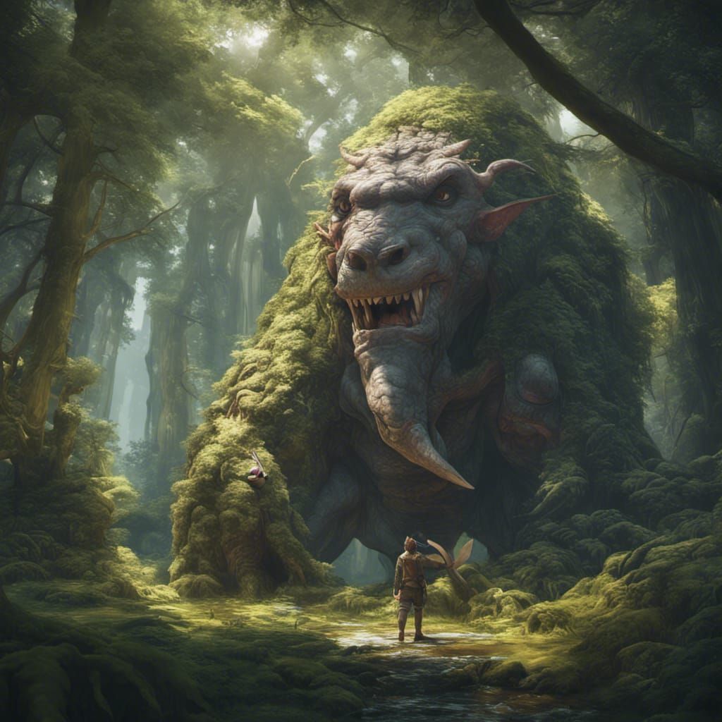 Imaginary Friends Series: Giants - AI Generated Artwork - NightCafe Creator