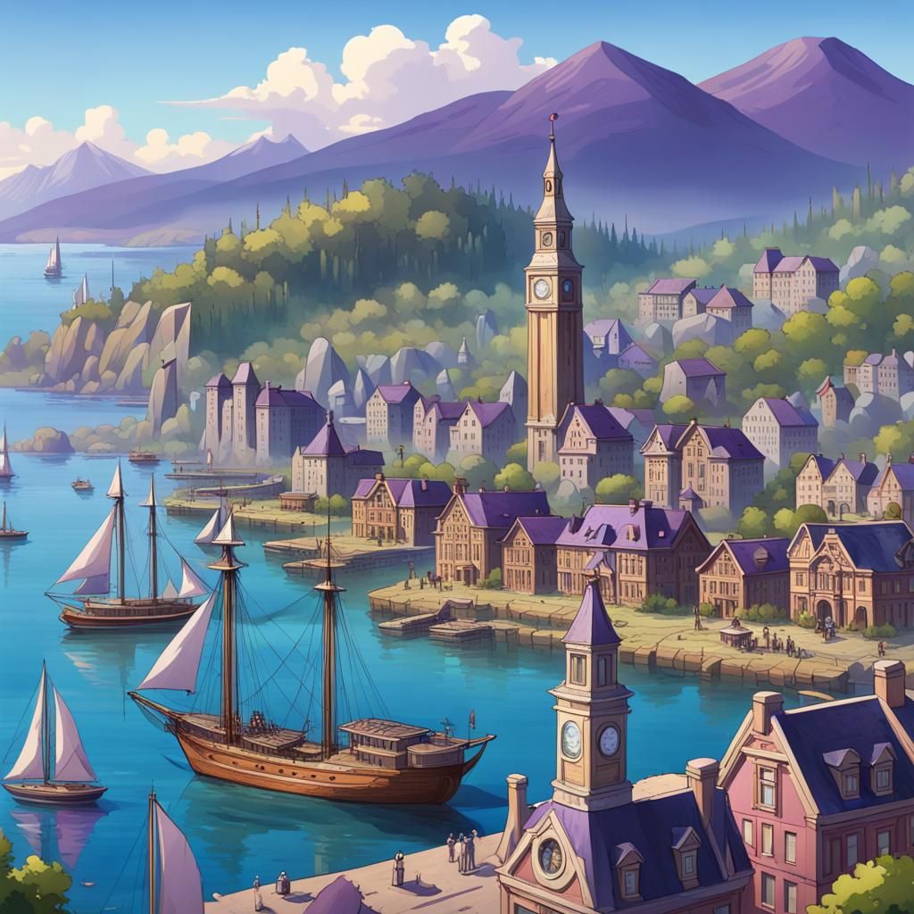 'Edge of Modernization' 1 - AI Generated Artwork - NightCafe Creator