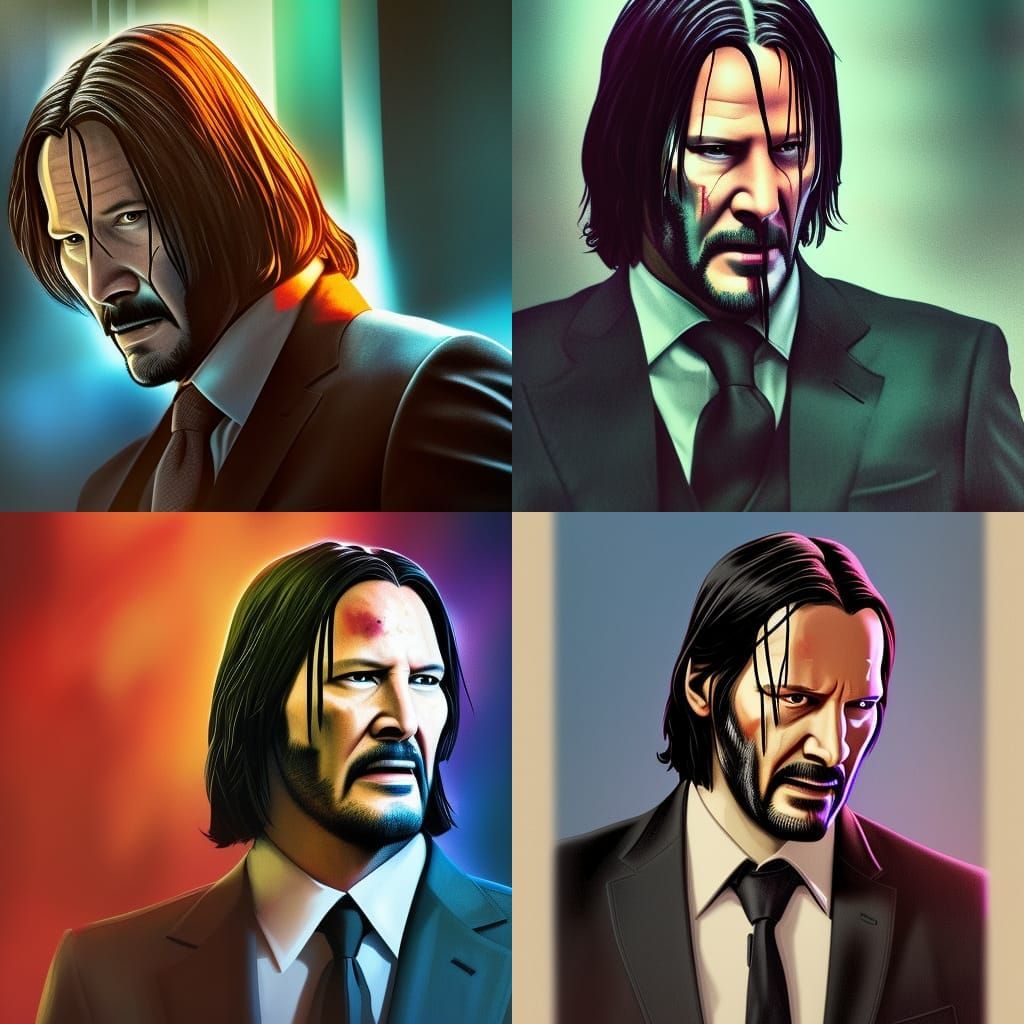 John Wick - AI Generated Artwork - NightCafe Creator