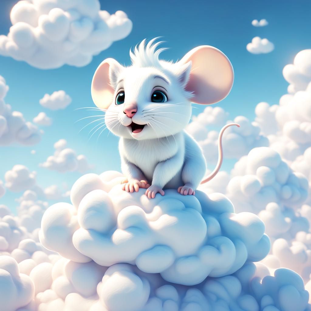 Cute Baby Mice - AI Generated Artwork - NightCafe Creator