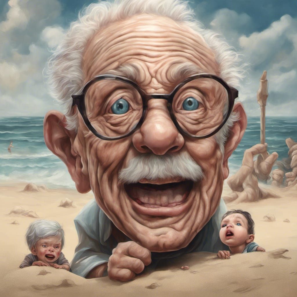 Oops grandma must had enough 🤐😂😂😂 - AI Generated Artwork - NightCafe ...