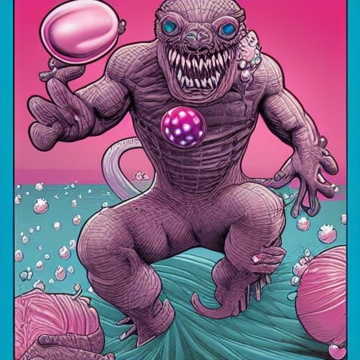 bubblegum monster - bubblegum monster