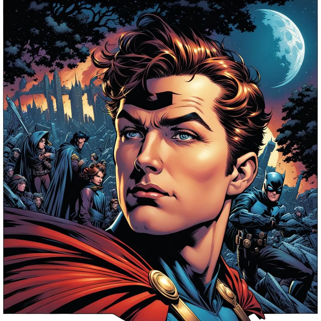 Jonathan Kent, Son of Superman - AI Generated Artwork - NightCafe Creator