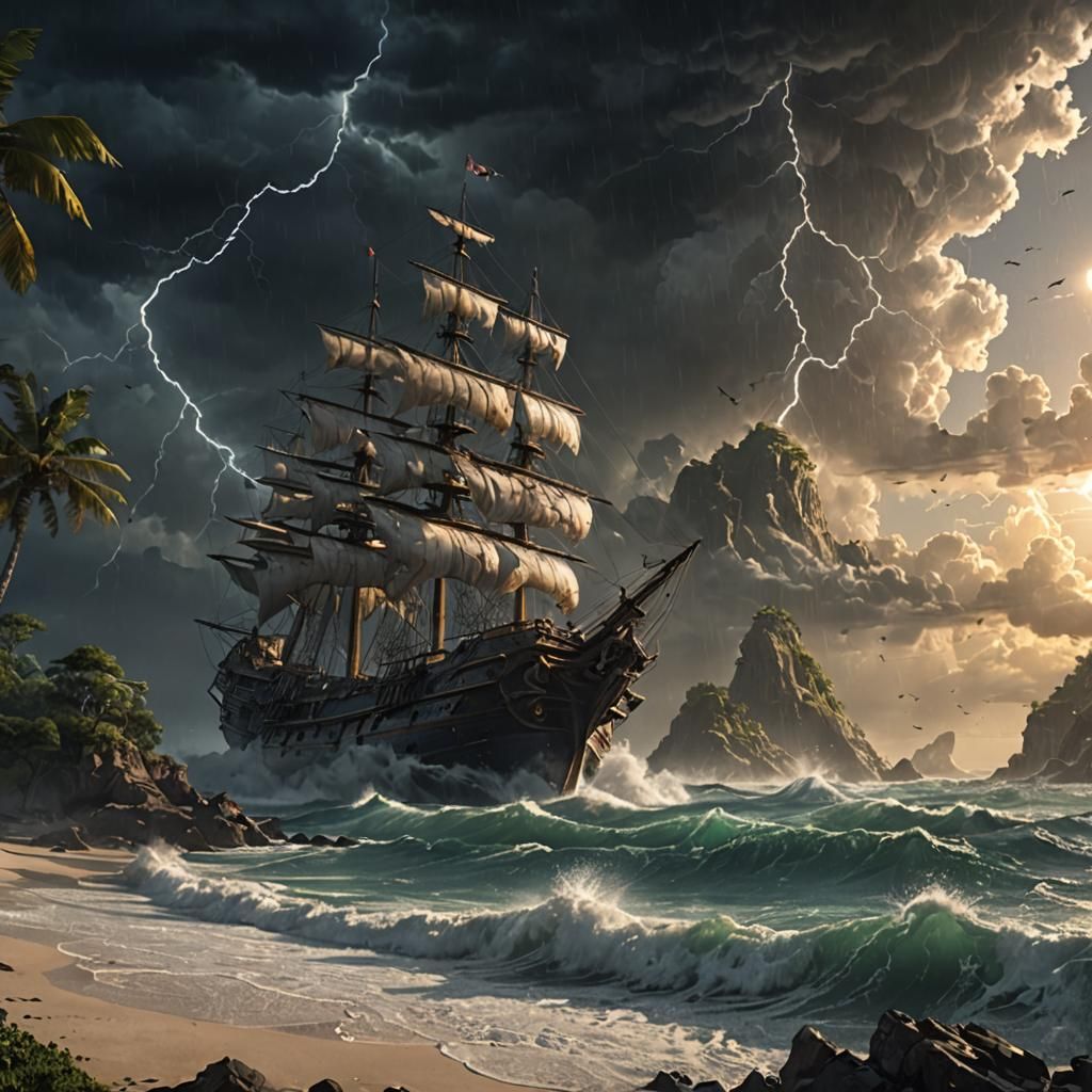 La Tormenta - AI Generated Artwork - NightCafe Creator