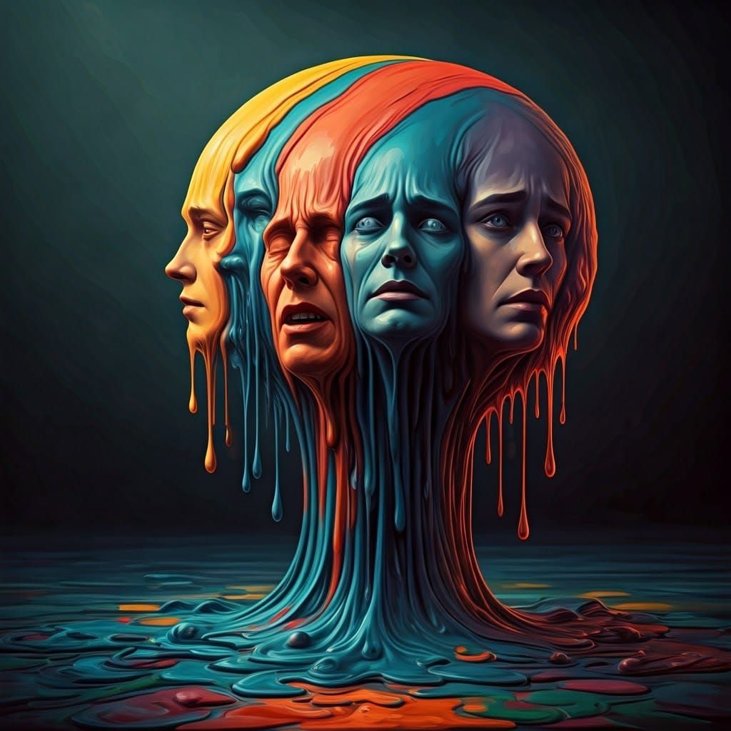 Painted personality - Painted personality