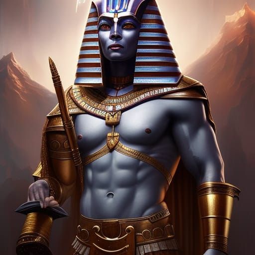 Egyptian Jinn - AI Generated Artwork - NightCafe Creator